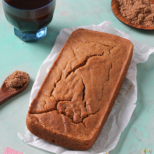 Whole Wheat Jaggery Cake - The Bakke Maison